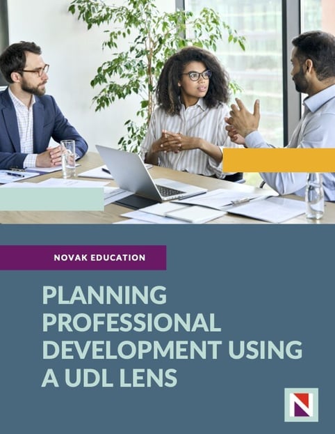 Plan Professional Development with UDL - A Guide to Universally Designed PD
