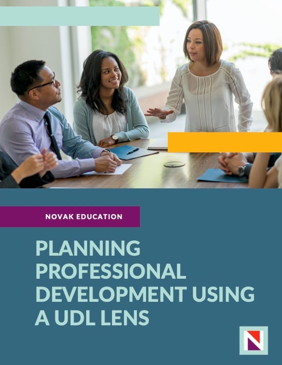 Plan Professional Development with UDL - A Guide to Universally Designed PD